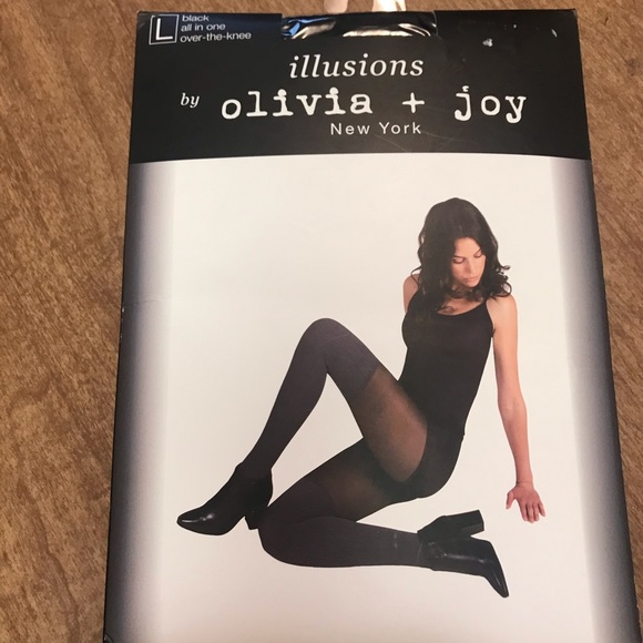 Olivia + Joy | Accessories | Olivia Joy Illusion Stockings | Poshmark
